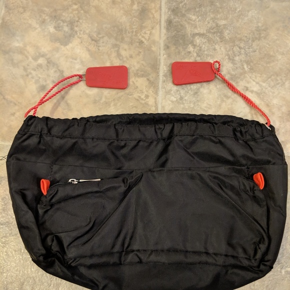 Bags | New Black Small Purse Insert Nylon Pockets | Poshmark